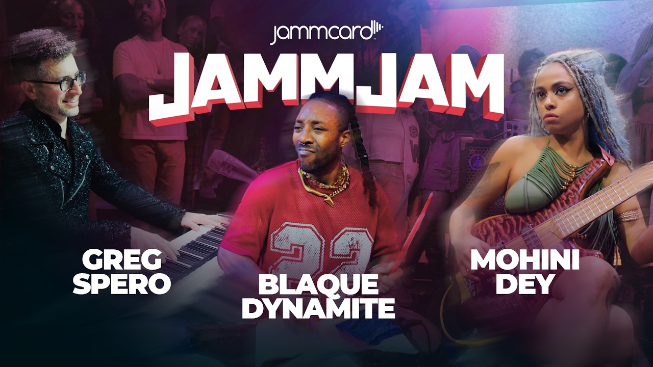 #JammJam Spirit Fingers Trio LIVE | Mohini Dey, Blaque Dynamite, Greg Spero | Find