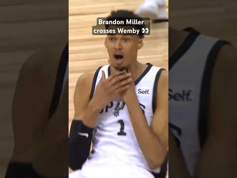 Brandon Miller going at Victor Wembanyama 👀🔥