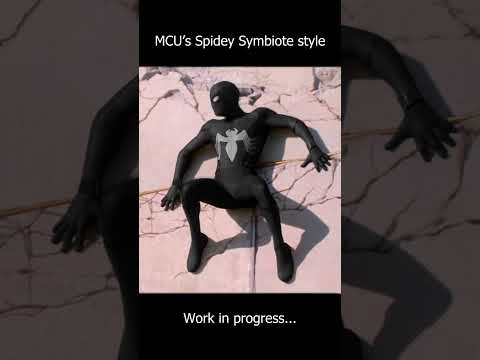 MCU's Spidey with the symbiote