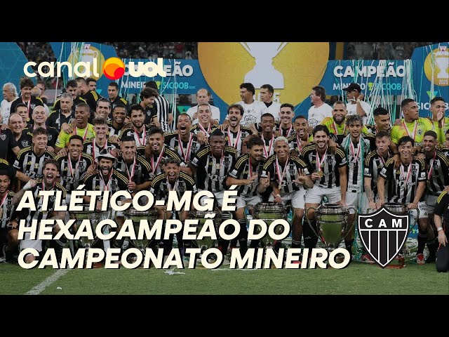 Atlético-MG conquista hexa do Mineiro mesmo derrotado para o América