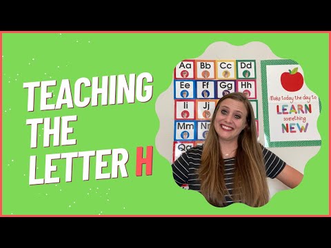 LETTER H - Preschool Ideas for Teaching the Letter H #preschoolactivities #letterh  #teacherideas