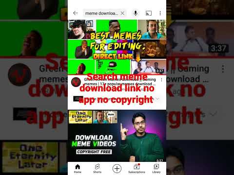 how to download memes no copyright no app used
