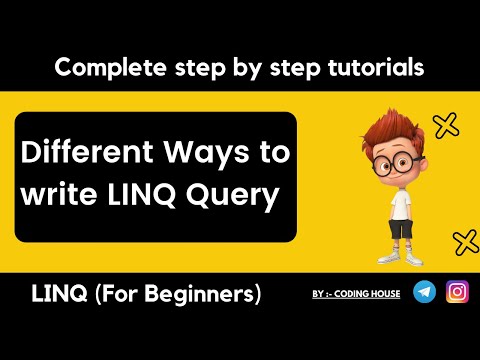 how to write Linq query |  Linq tutorial c#| Linq tutorial for beginners