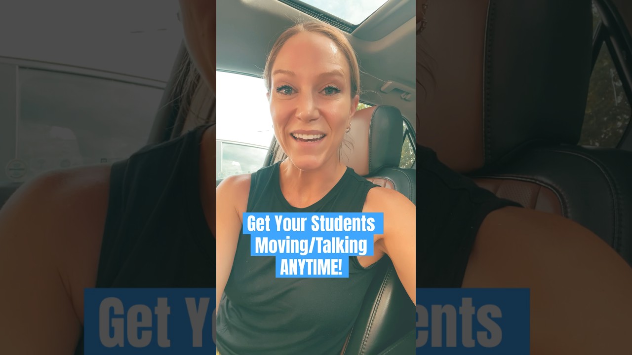 ICEBREAKER | Get Your Students Moving/Talking ANYTIME! #shorts #teacher #icebreaker