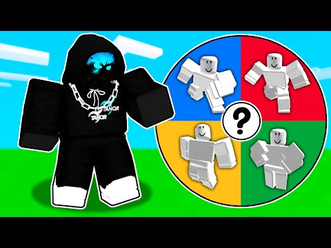 Roblox Bedwars, but my ANIMATION is RANDOM..