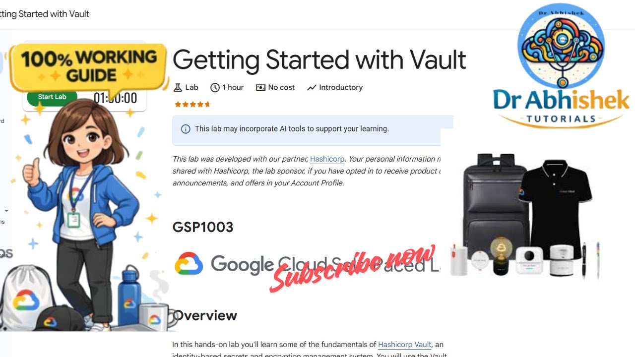 Getting Started with Vault | Google Arcade 2026 | #GSP1003 #qwiklabsarcade2026