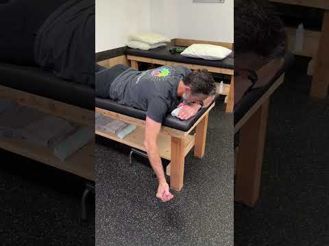 Prone Y's with Dumbell