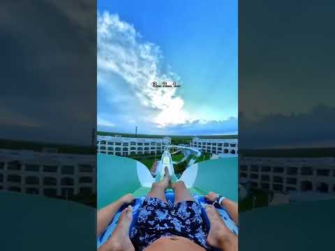 Toboloco water slide at Moon Palace Cancun! #shorts