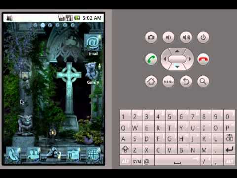 Android: GO Launcher Theme: Gothic