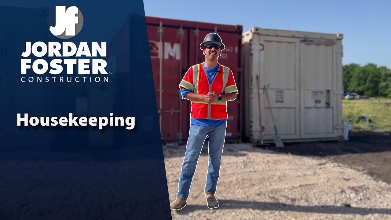 Safety Bytes - Housekeeping on a Jobsite