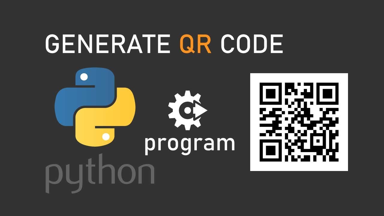 Generate QR code image in Python | Source Code