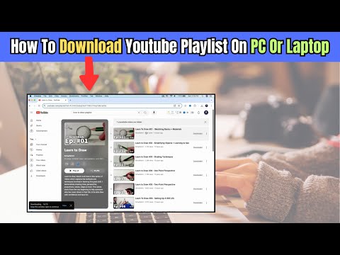 How To Download YouTube Playlist On Your Computer (PC or Laptop) Tutorial