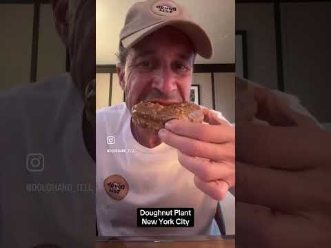 "Doughnut Plant" Dough and Tell donut review from NYC #foodreview #food #eating #donut #donutreview