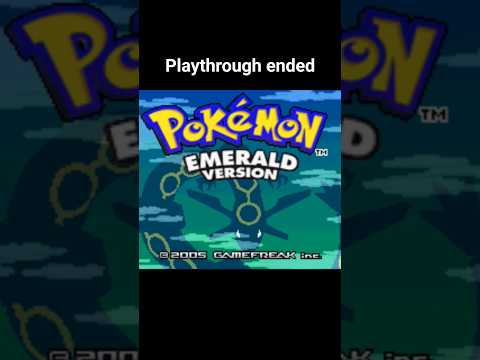 We failed the Nuzlocke #pokemon #pokemonemerald #pokemonnuzlocke #gamefreak #funny #gaming #pkmn