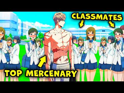 (Full) When A MERCENARY Uses COMBAT TACTICS To Rule The CLASSROOM - Manhwa Recap