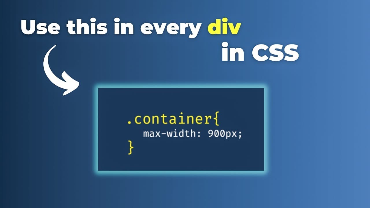 Should use max-width for every div !!! free advice | devSyntax