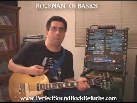 Perfect Sound Rock Refurbs Video #2 Rockman Presets 1 - 4 Rack Modules - David Accomando - Sustainor