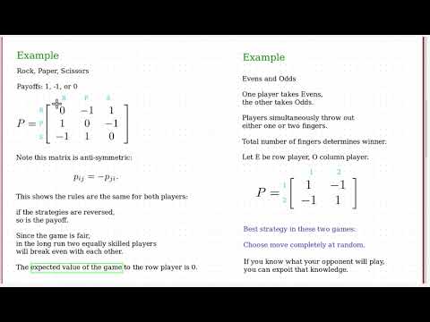 Intro to 2-Person Zero-Sum Games