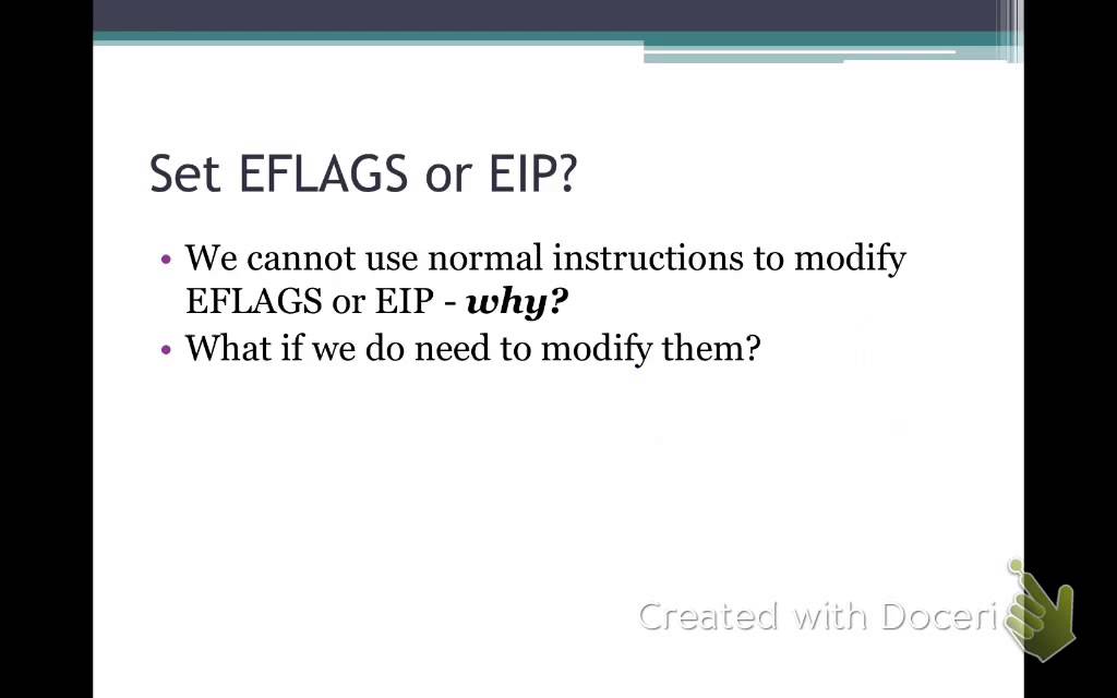 Ch4: Basic Instructions, 1