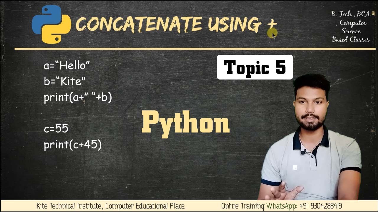 Concatenate in Python: How to Join Multiple Strings Together