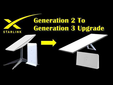 STARLINK Installation: Gen 2 to Gen 3 upgrade