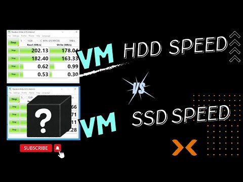 SSD vs HDD on VM: Surprising Speed Test Results!