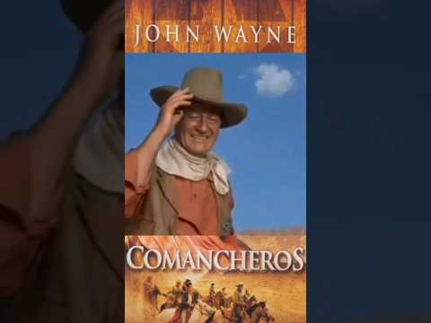 The Comancheros, 1961,John Wayne, Stuart Whitman, Ina Balin, and Lee Marvin