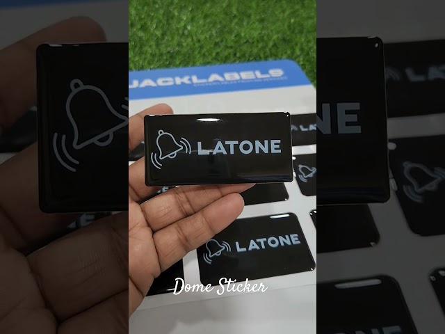 Dome Stickers - Epoxy Dome Sticker Manufacturer from Indore