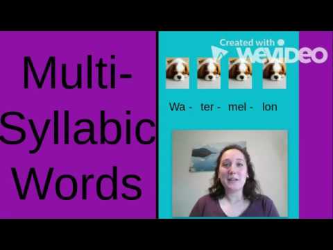 Articulation Quick Tips - Multi-Syllabic Words