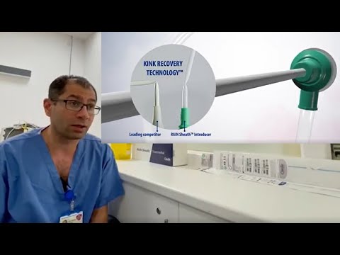 Why is the Low Profile Dilator of RAIN Sheath™ Introducer so important according to Dr Khan