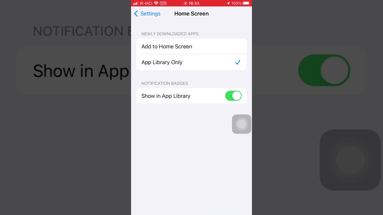 How to Show or Hide Notification Badges in the App Library on iPhone