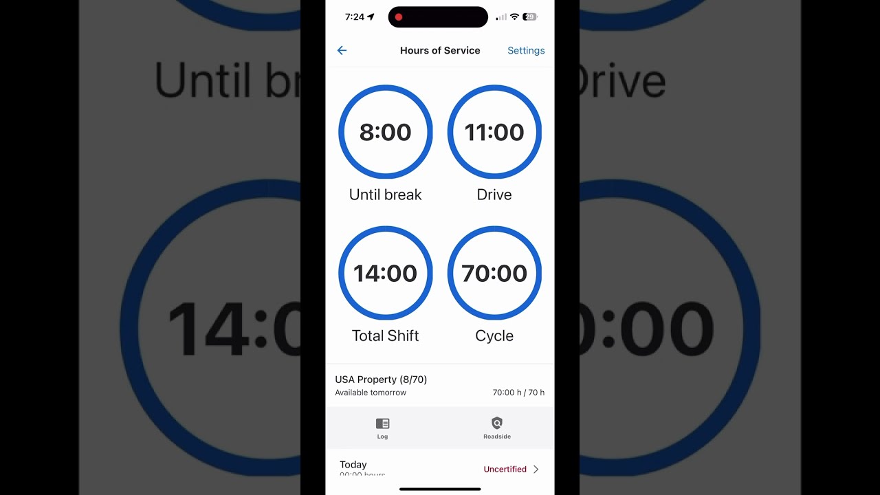 Samsara HOS Driver App Training