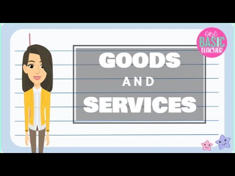 Goods and Services Economics For Kids