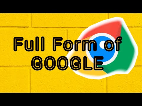 Full Form of GOOGLE 🤔