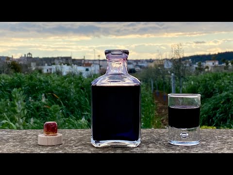 MIRTO liqueur Italian Original recipe ๐คช from the Picking of Berries to the Preparation of Liqueur
