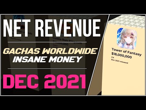 Many Surprises... December Highest Grossing Gacha Games Reaction, Analysis, and Discussion