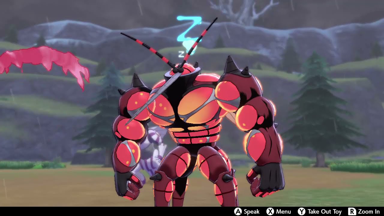 Buzzwole sleep flexing for 30 seconds straight...