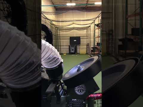 ATEC M3 Machine - Pitchers View