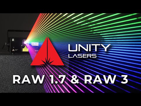 UNITY LASERS RAW 1.7 Red / Green / Blue Full Color Laser FX | Reverb