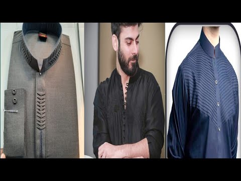 35 Man kuta neck design 2023||Stylish kurt neck design for mans||modern stylish gent kurta design
