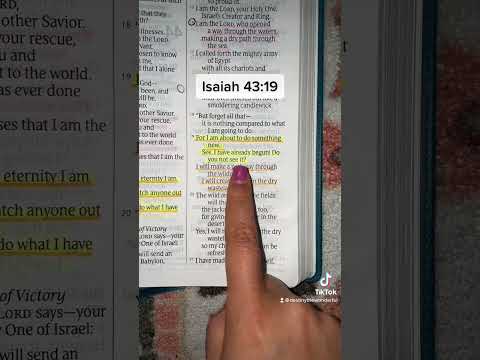 Isaiah 43:19
