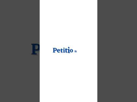 Petitioner meaning in Hindi #lawinhindi #legalenglish #legalterms #law #englishvocabulary
