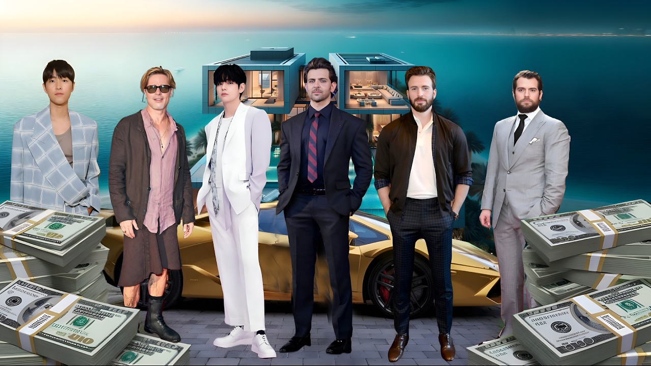 Top 10 Most Handsome Men in the World as of 2026 | Kim Taehyung | Bright Vachirawit