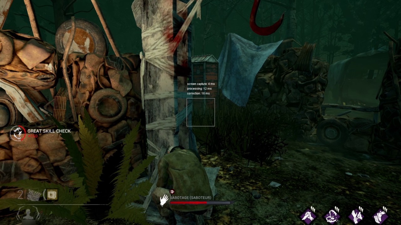 Dead by Daylight: skill check bot in action (updated)