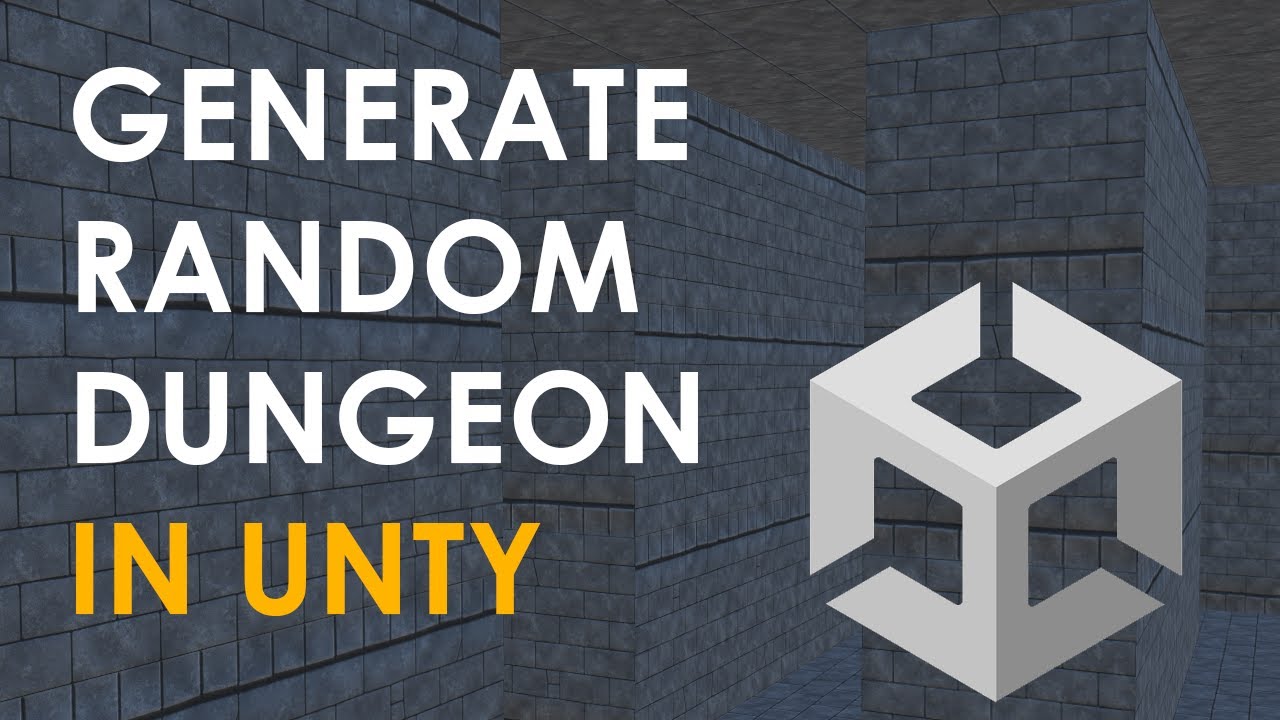 Unity Tutorial - How to generate procedural dungeon maze in Unity C#