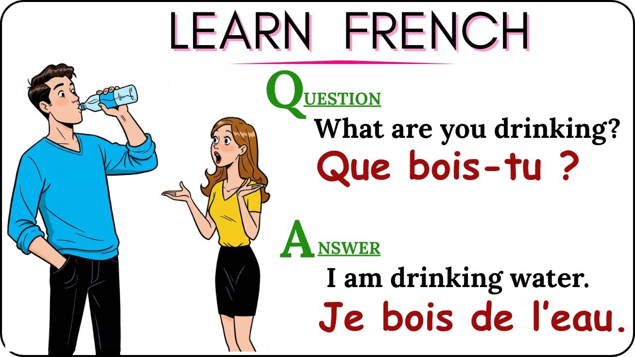 FRENCH Daily Conversation Made Easy | Learn with Dialogue | Easy French | Apprendre le français