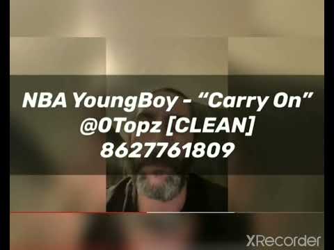 NBA YoungBoy "Carry On" Roblox ID!