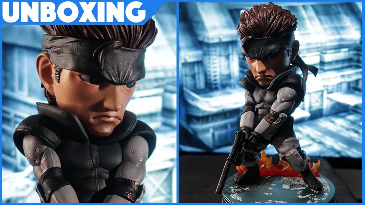 Unboxing: SOLID SNAKE First4Figures Metal Gear Solid Figure