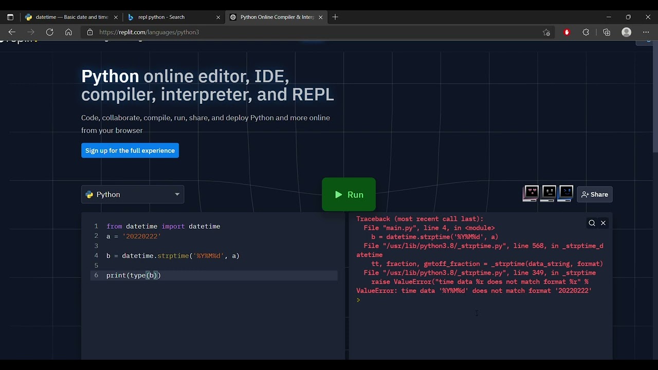 Python datetime utility to convert string to datetime object