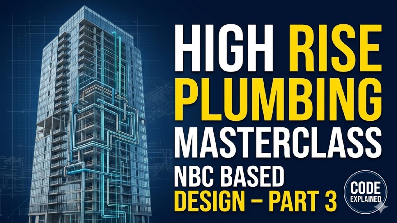 High Rise Plumbing Masterclass | NBC Code Understanding_ Design Guide (Part 3)